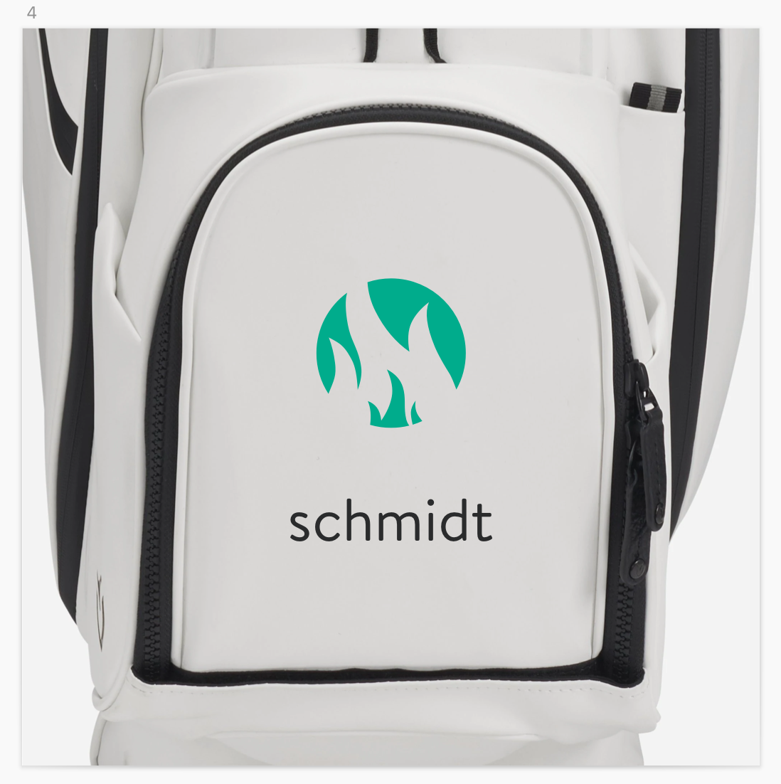 GOLF BAG PANEL: LOGO AND NAME-Your Custom Logo and Name on your golf ...